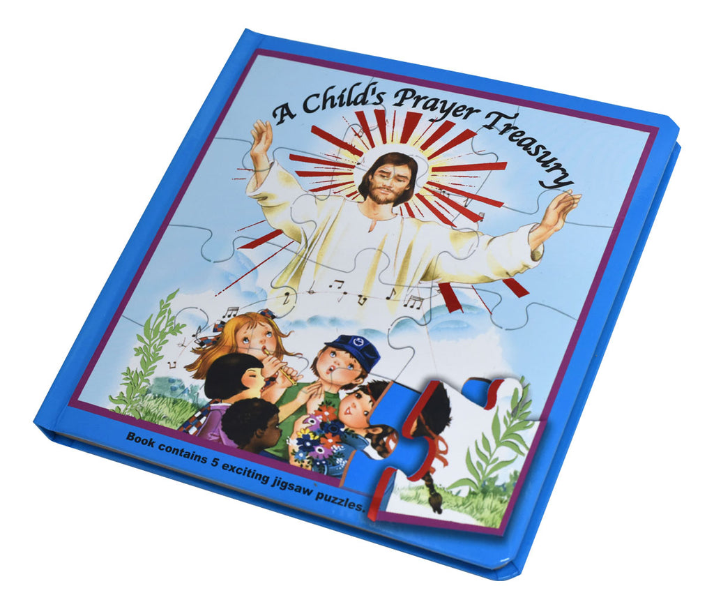 A Child's Prayer Treasury (Puzzle Book) – Catholic Book Publishing