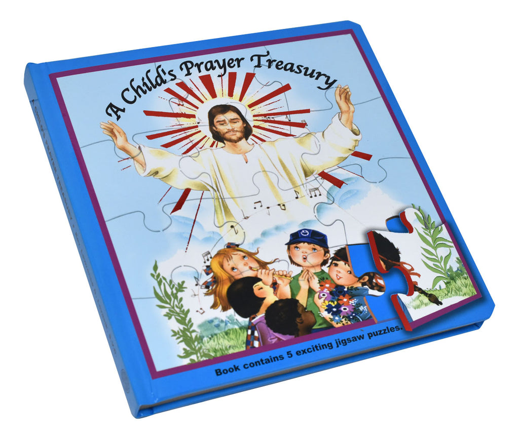 A Child's Prayer Treasury (Puzzle Book) – Catholic Book Publishing