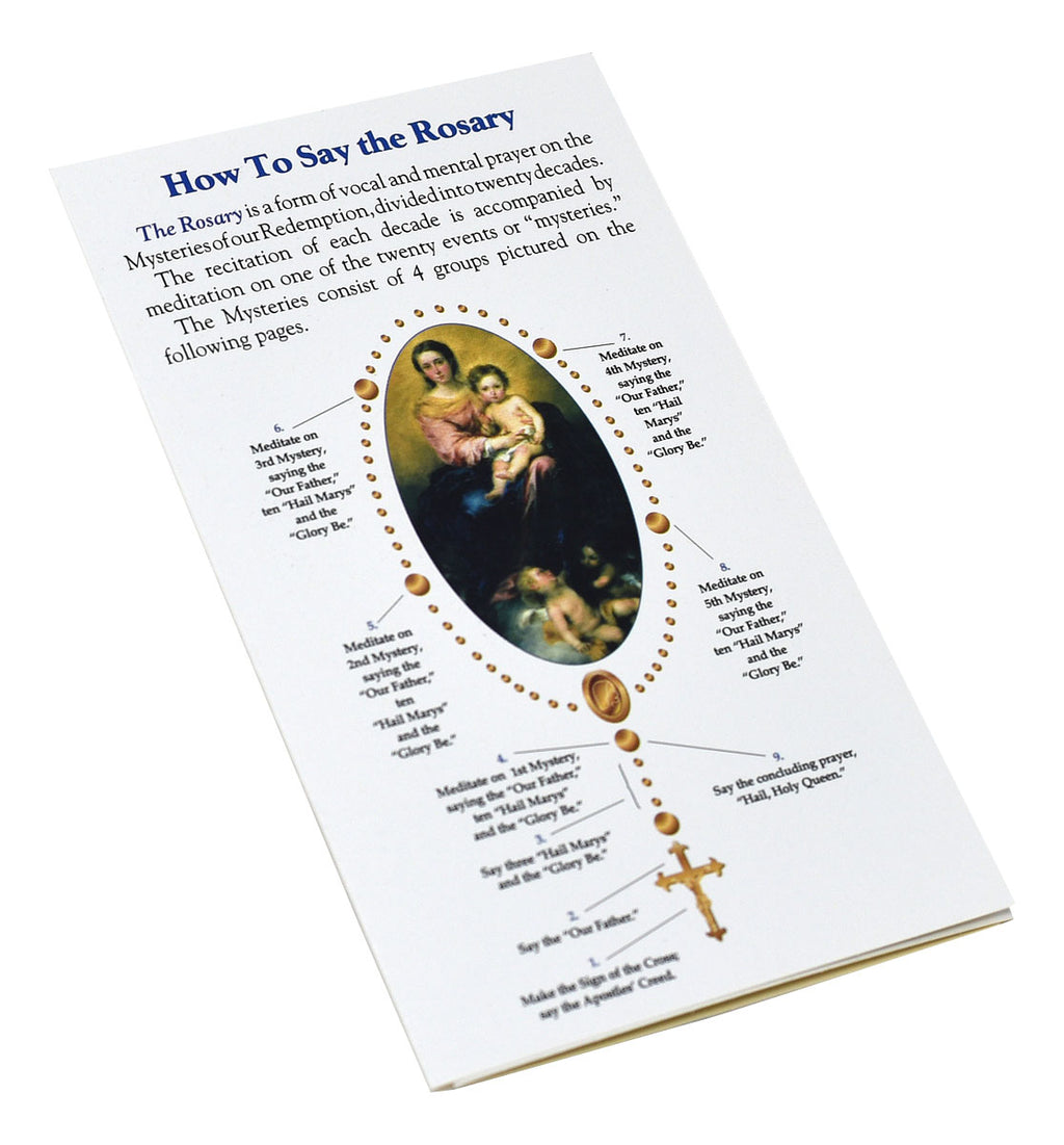 How To Say The Rosary Pamphlet – Catholic Book Publishing