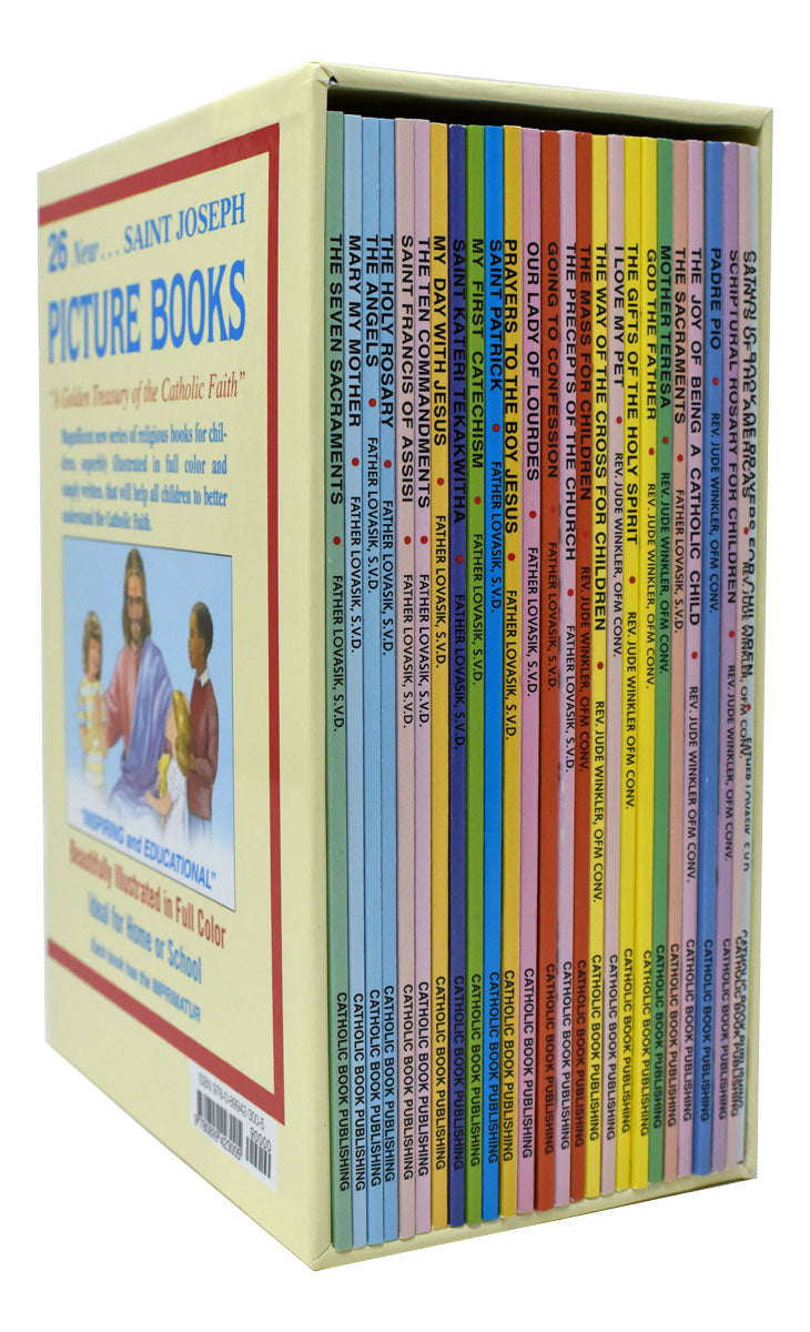 St. Joseph Picture Books (Set Of 26 Books) – Catholic Book Publishing