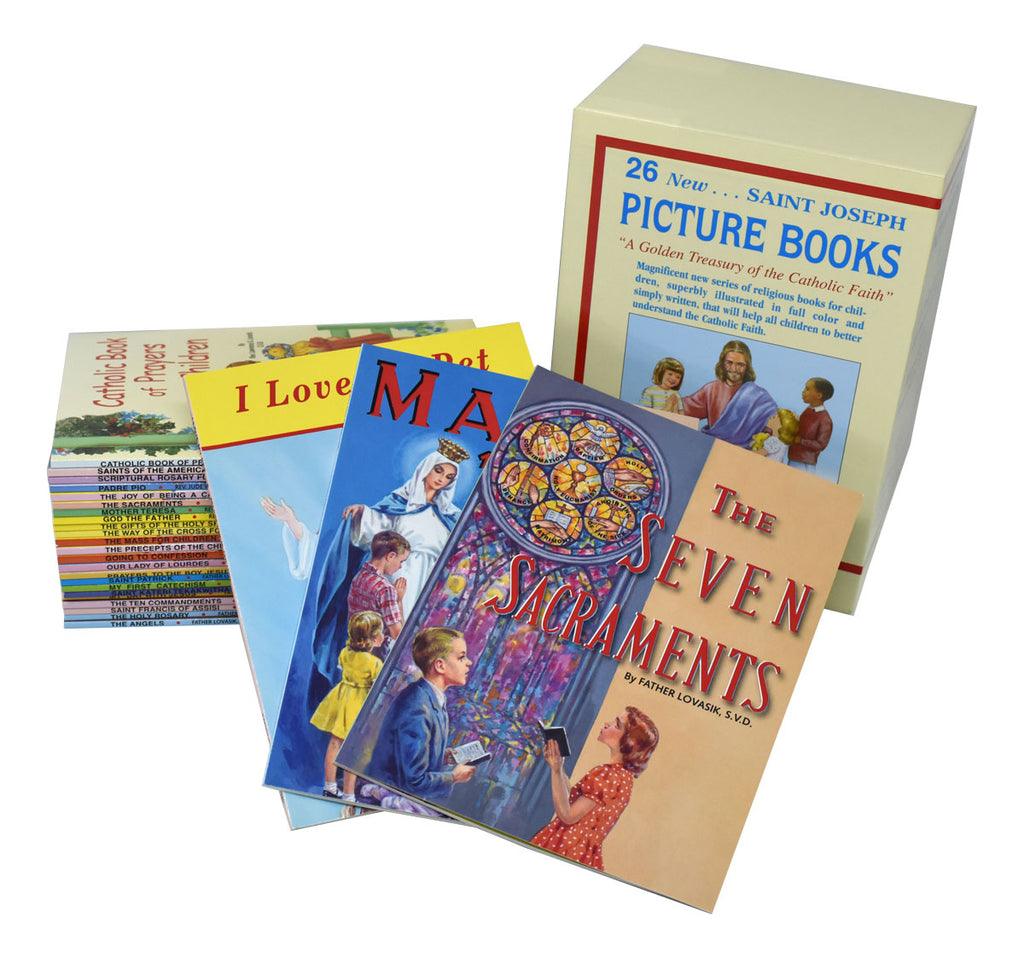 St. Joseph Picture Books (Set Of 26 Books) – Catholic Book Publishing