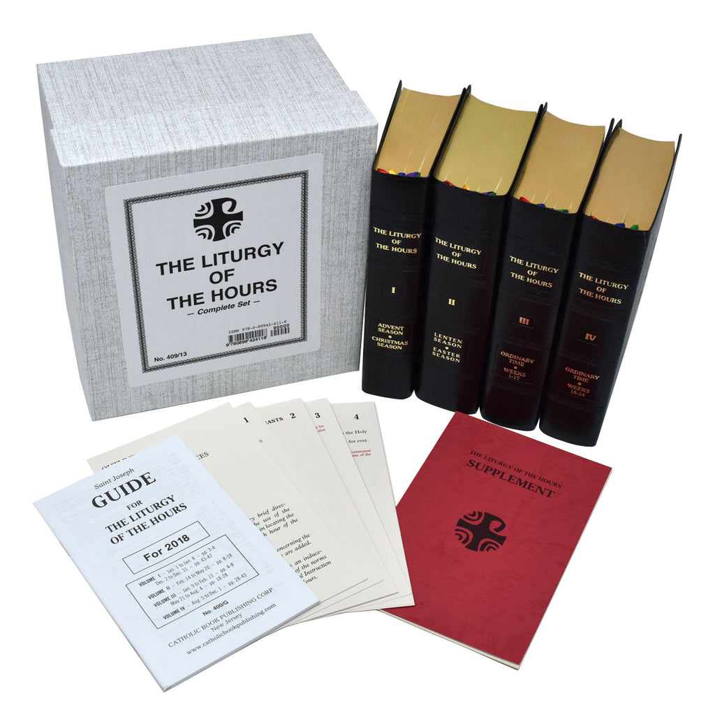 Liturgy Of The Hours (Set Of 4) (Leather) – Catholic Book Publishing
