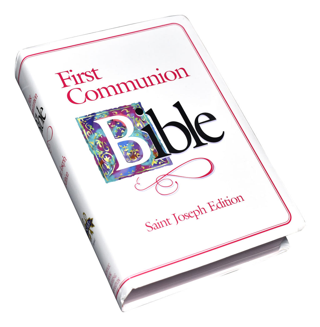St. Joseph First Communion Bible (NABRE/girls) – Catholic Book Publishing