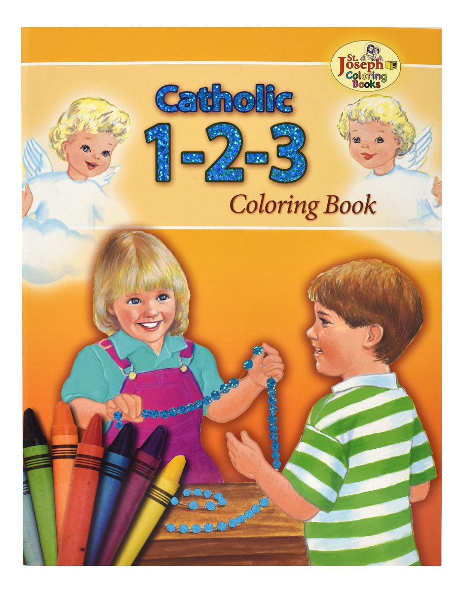Catholic 1-2-3 Coloring Book – Catholic Book Publishing