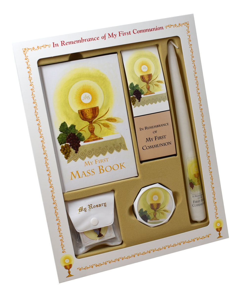 First Mass Book (My First Eucharist) Deluxe Set – Catholic Book Publishing