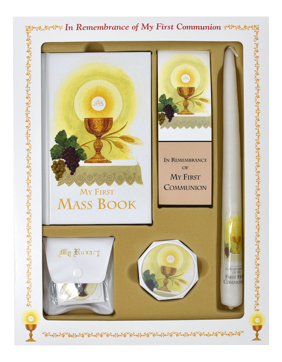 First Mass Book (My First Eucharist) Deluxe Set – Catholic Book Publishing