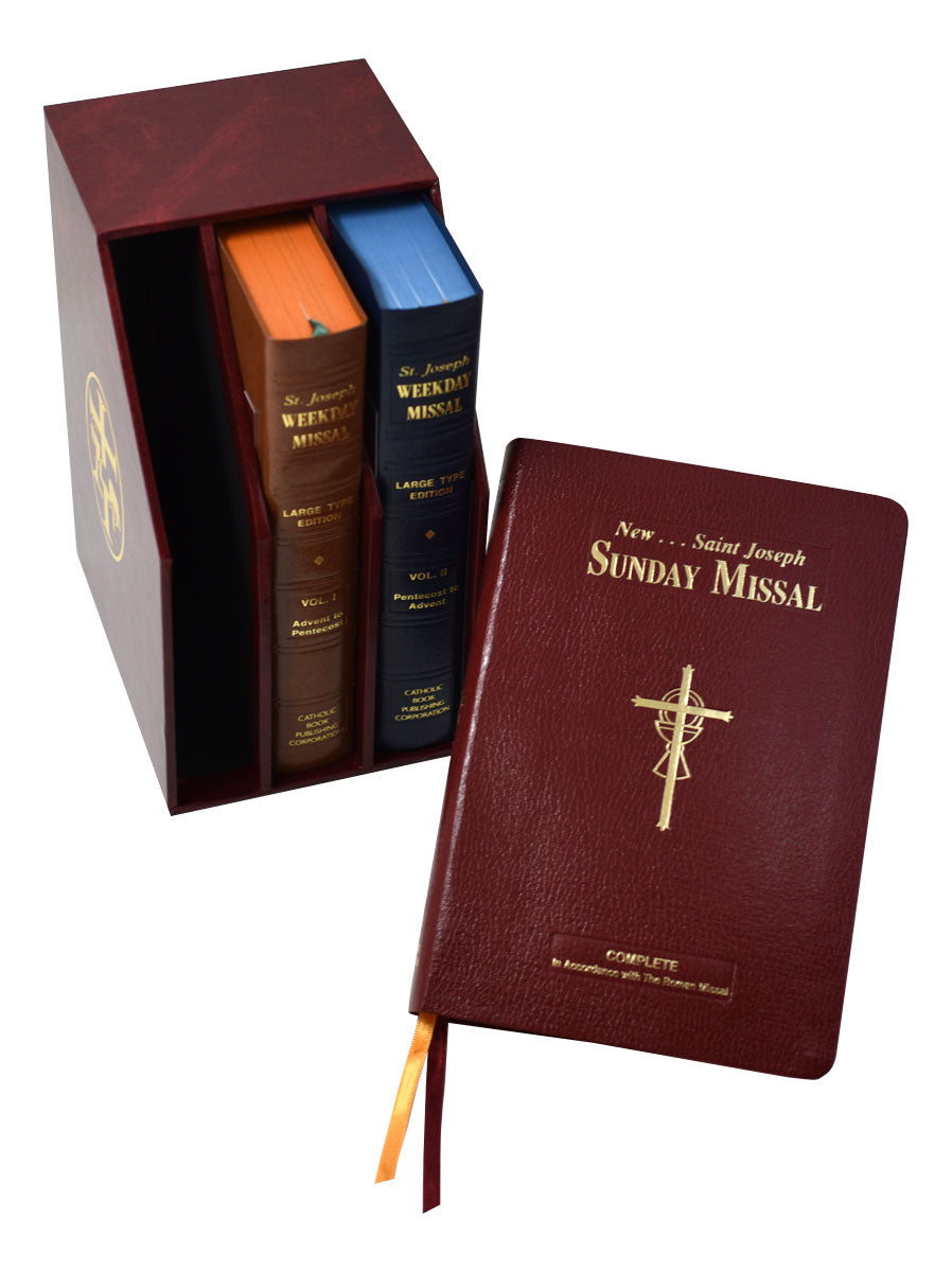 St. Joseph Daily And Sunday Missals (Large Type Editions) – Catholic ...