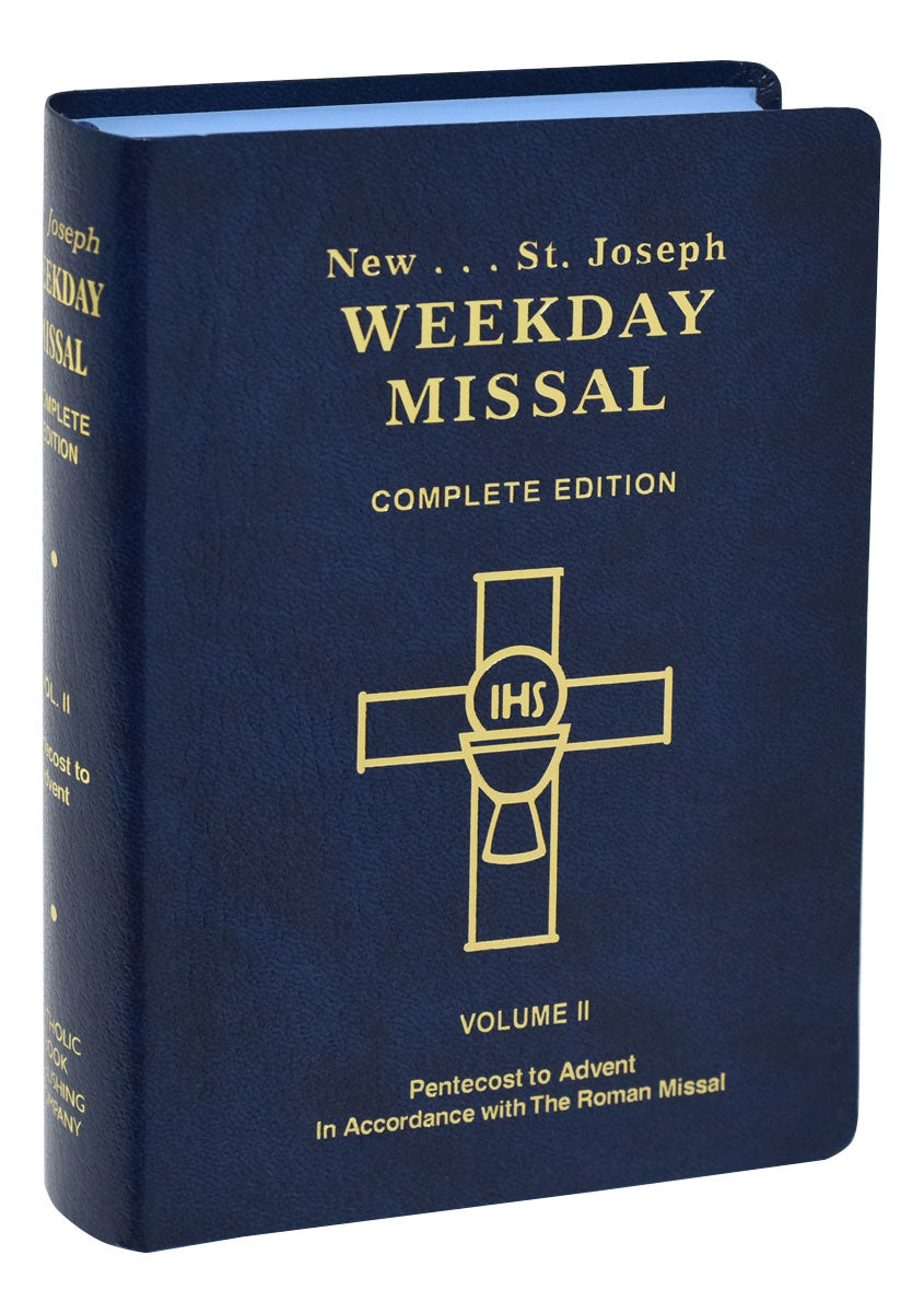 St. Joseph Weekday Missal (Vol. II / Pentecost To Advent) – Catholic ...
