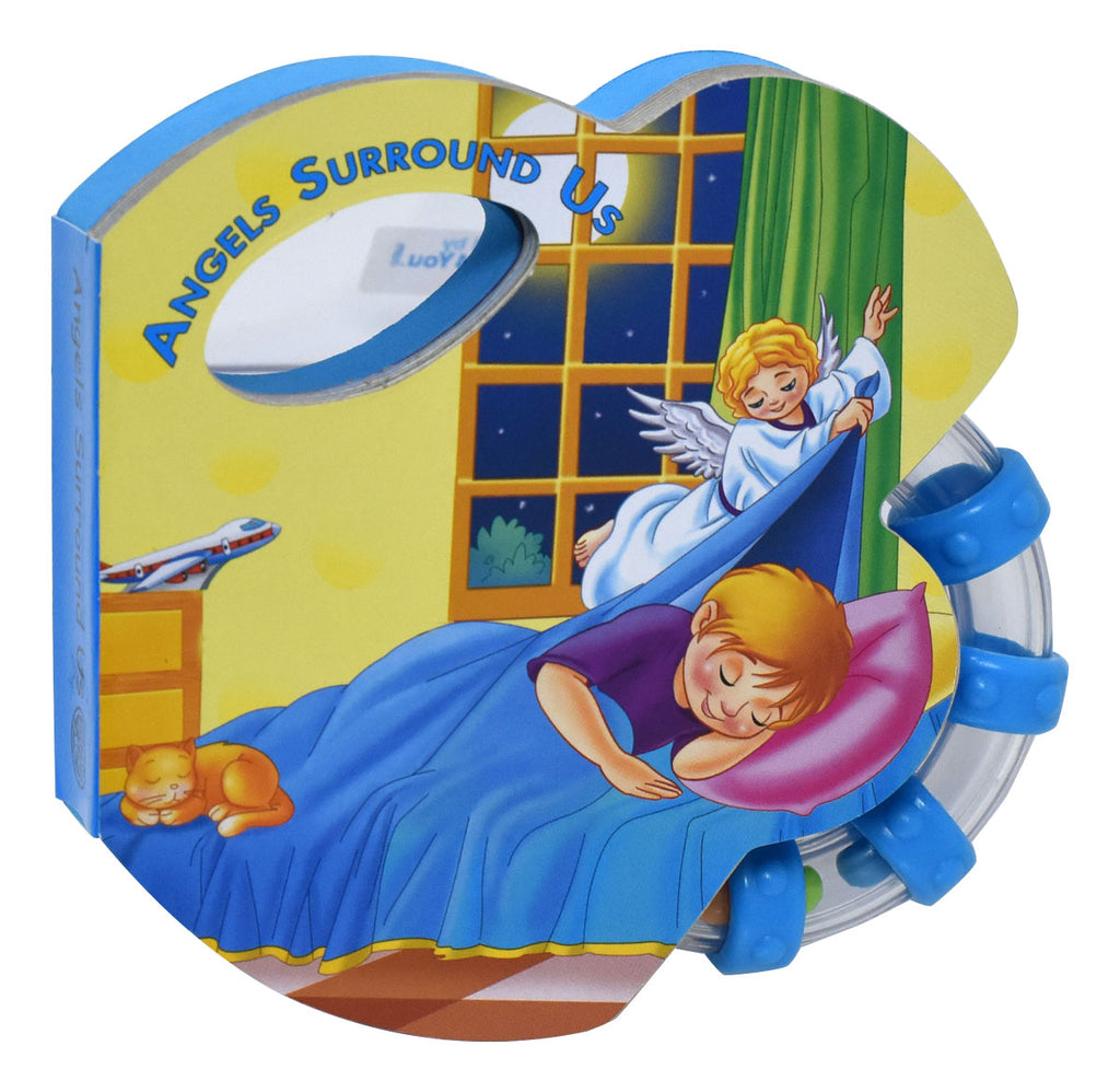 Angels Surround Us (Rattle Book) – Catholic Book Publishing