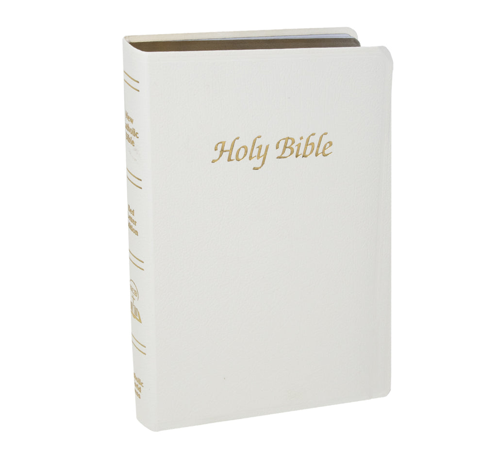 NCB First Communion Bible - White - Indexed – Catholic Book Publishing