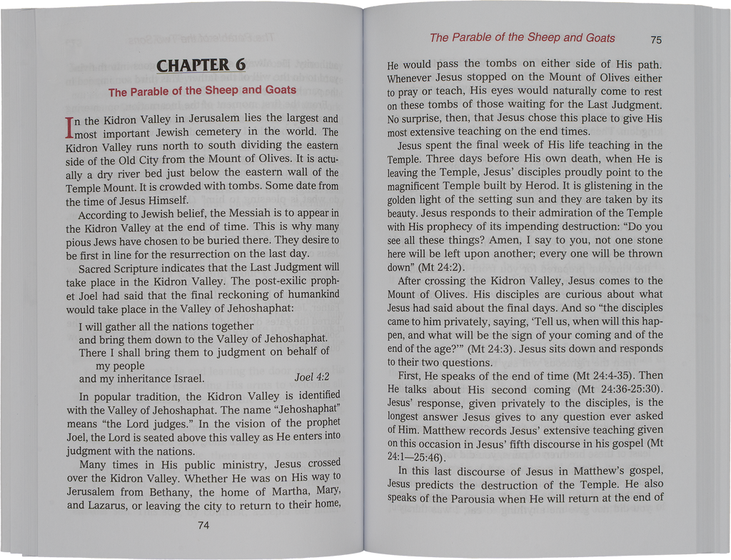 The Parables Of Jesus – Catholic Book Publishing