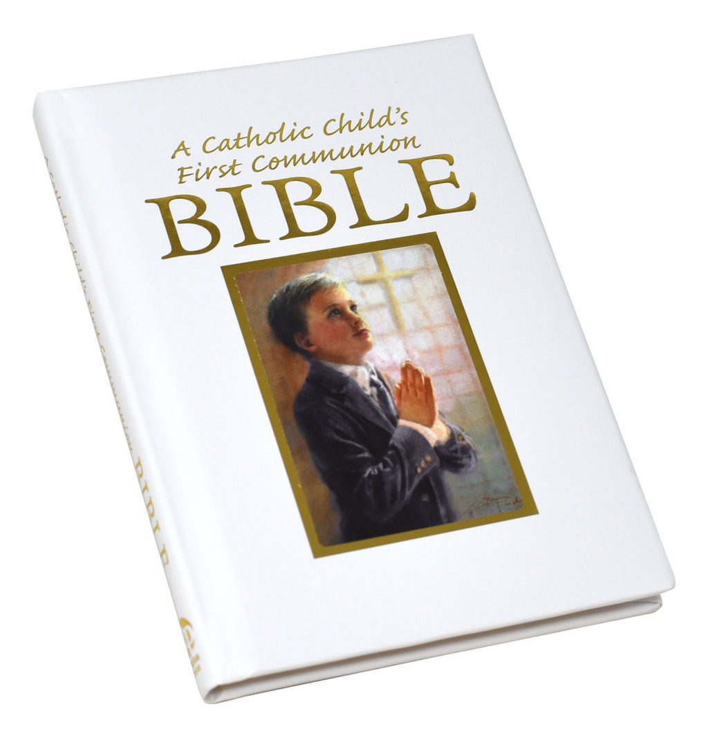 A Catholic Child's First Communion Bible-Blessings-Boy – Catholic Book ...