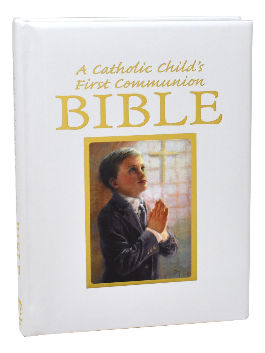 A Catholic Child's First Communion Bible-Blessings-Boy – Catholic Book ...