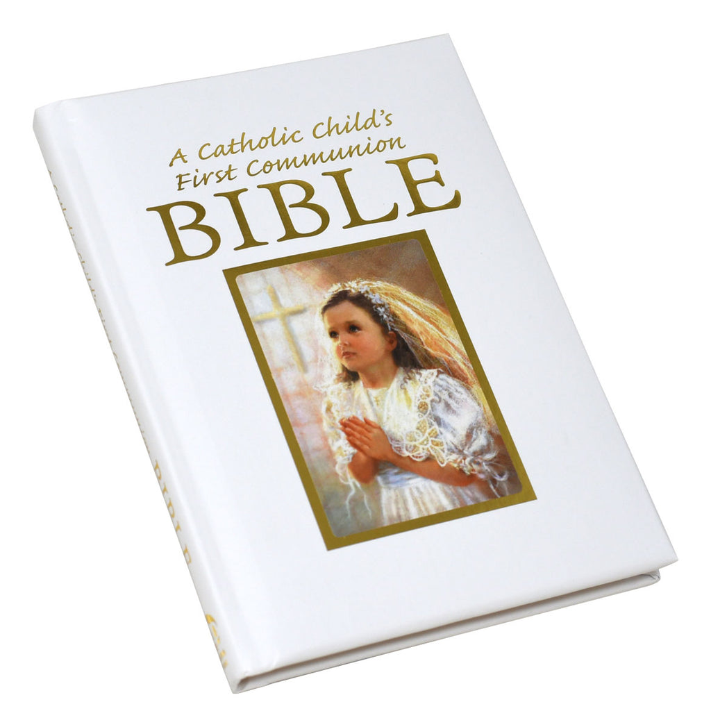 A Catholic Child's First Communion Bible-Blessings-Girl – Catholic Book ...