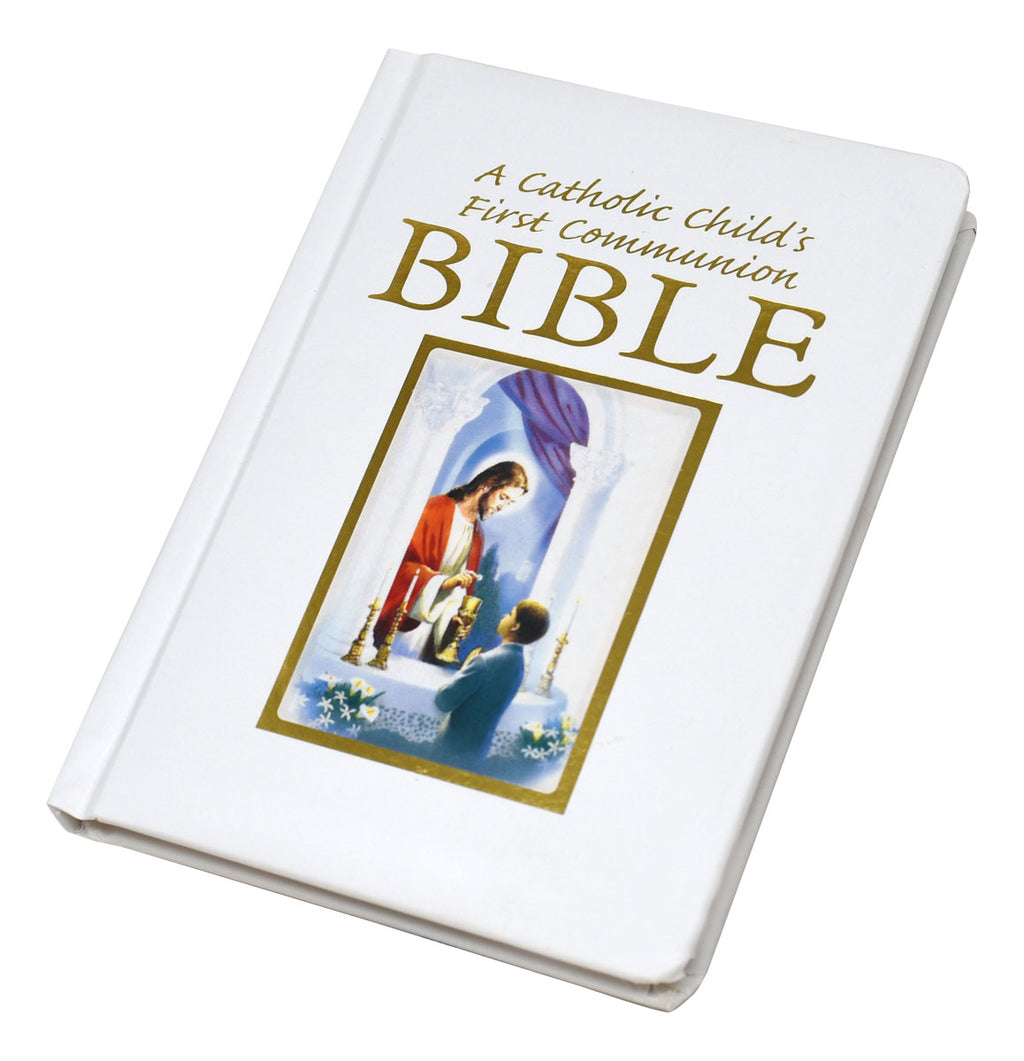 A Catholic Child S First Communion Bible Traditions Boy Catholic Book
