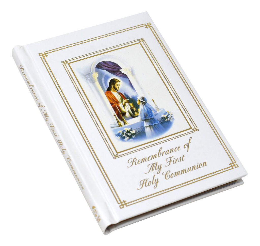 Remembrance Of My First Holy Communion-Traditions-Girl – Catholic Book ...